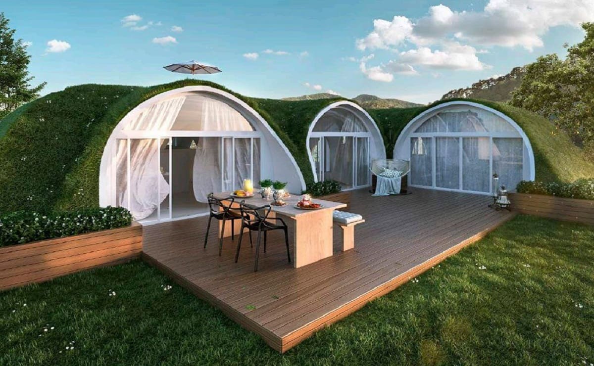+20 ideas de hermosos diseños de casas tipo hobbit - DIY CONSEJOS