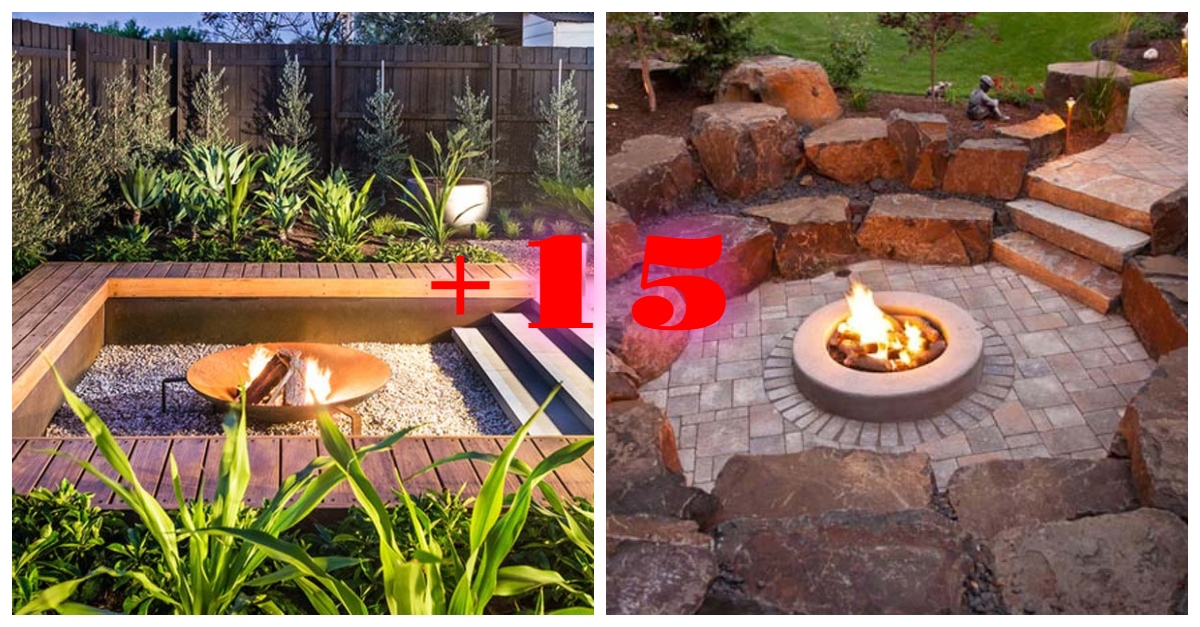 Ideas Para Patios Con Fogatas Con Gaviones De Jamie Durie Design